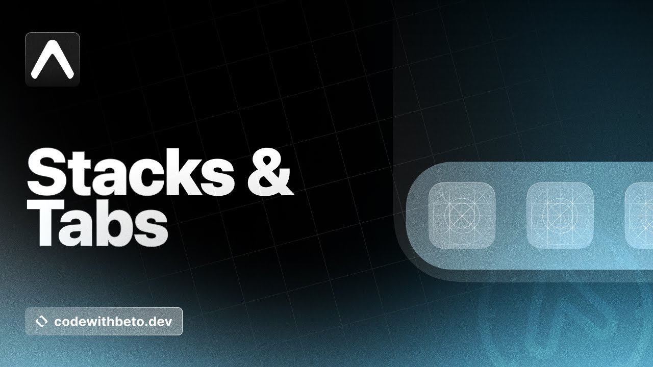 Stack and Tabs | Expo Router Tutorial - YouTube