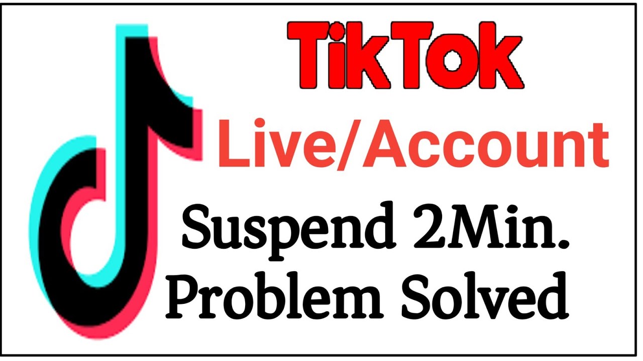 How to solve Tik Tok live Suspend Problem || Tik Tok live Suspend ...