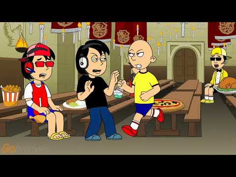 Caillou Steals David's Lunch and Gets Grounded (JULIAN3535 REUPLOAD ...