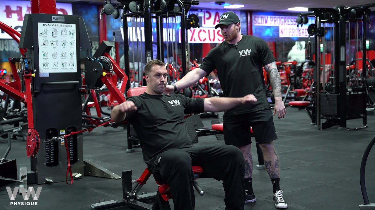 Cable Cuffed Fly Tutorial: Clavicular Focus - YouTube