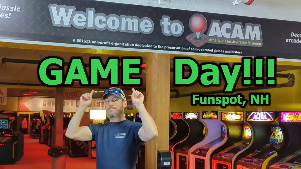 GAME Day! Playing early classic video games at Funspot NH, The World's ...