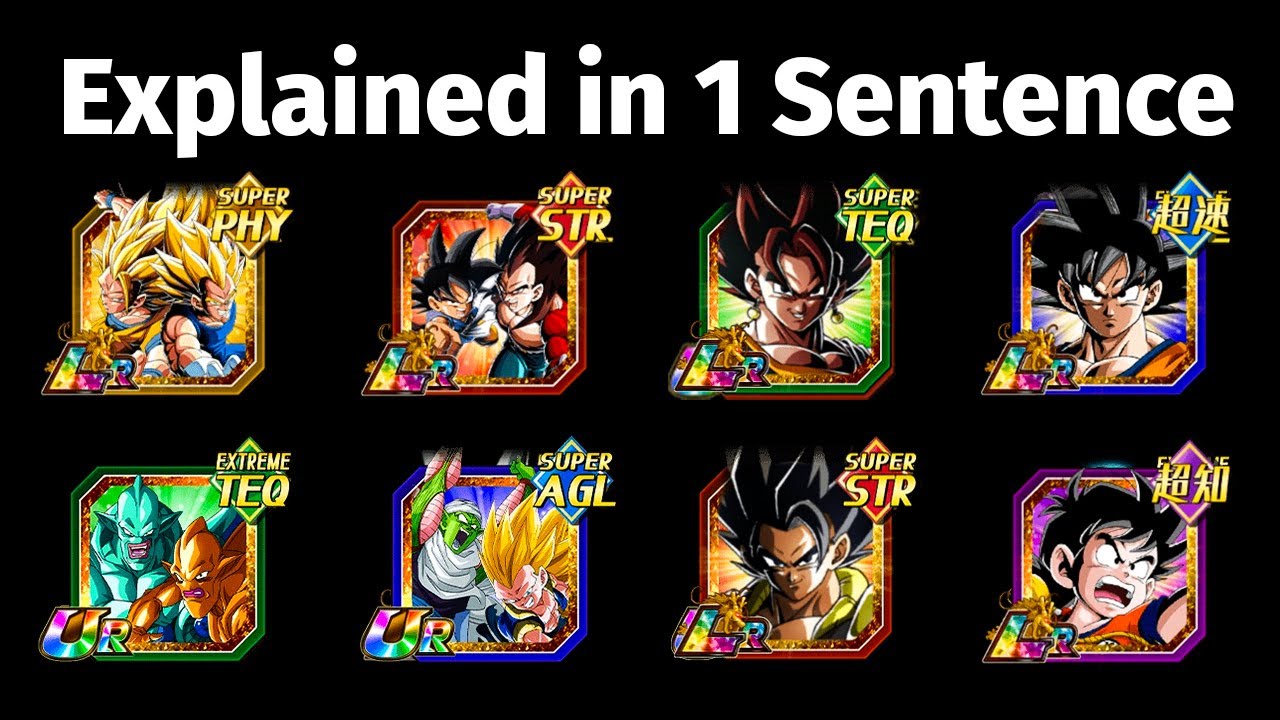 Explaining 15 Dokkan Battle units in 1 Sentence (8th Anniversary ...