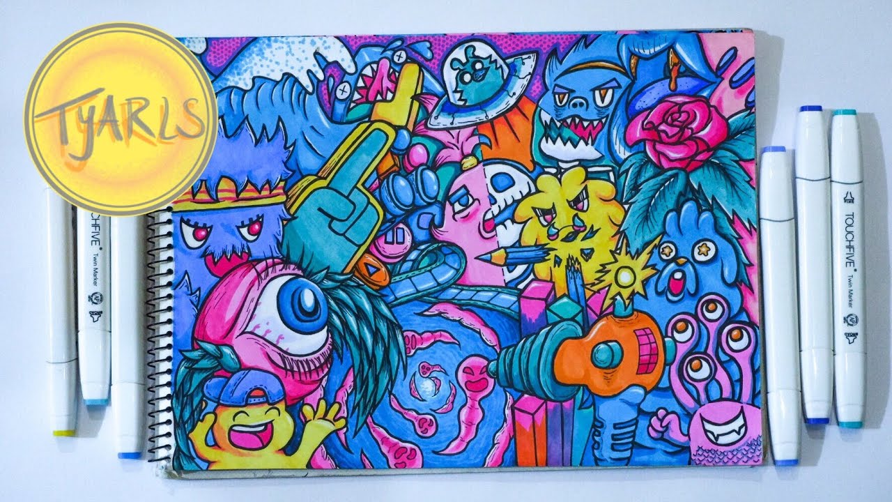 HOW TO DOODLE LIKE A PRO - YouTube