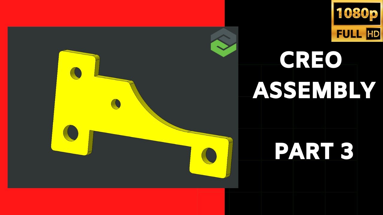 CREO ASSEMBLY TUTORIAL | TAMILCADTUTORIALS | CREO ASSEMBLY TUTORIAL IN ...