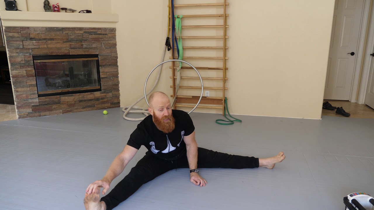 Flexibility work: Seated Pancake Exploration - YouTube