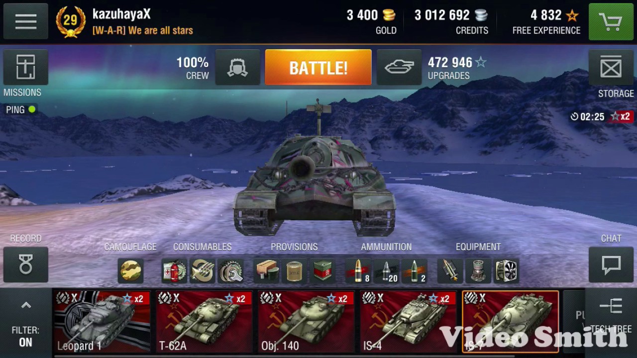 【WOTB:IS-7】gameplay - YouTube
