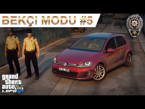 SÜLO ARABA ALDI | GTA 5 BEKÇİ MODU #5 | VW GOLF 7 | LSPDFR