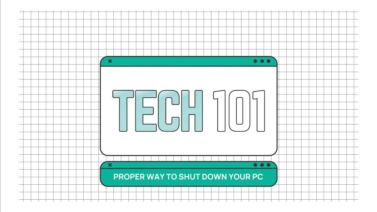 Tech 101 - Cara Mematikan Laptop dengan Benar - YouTube