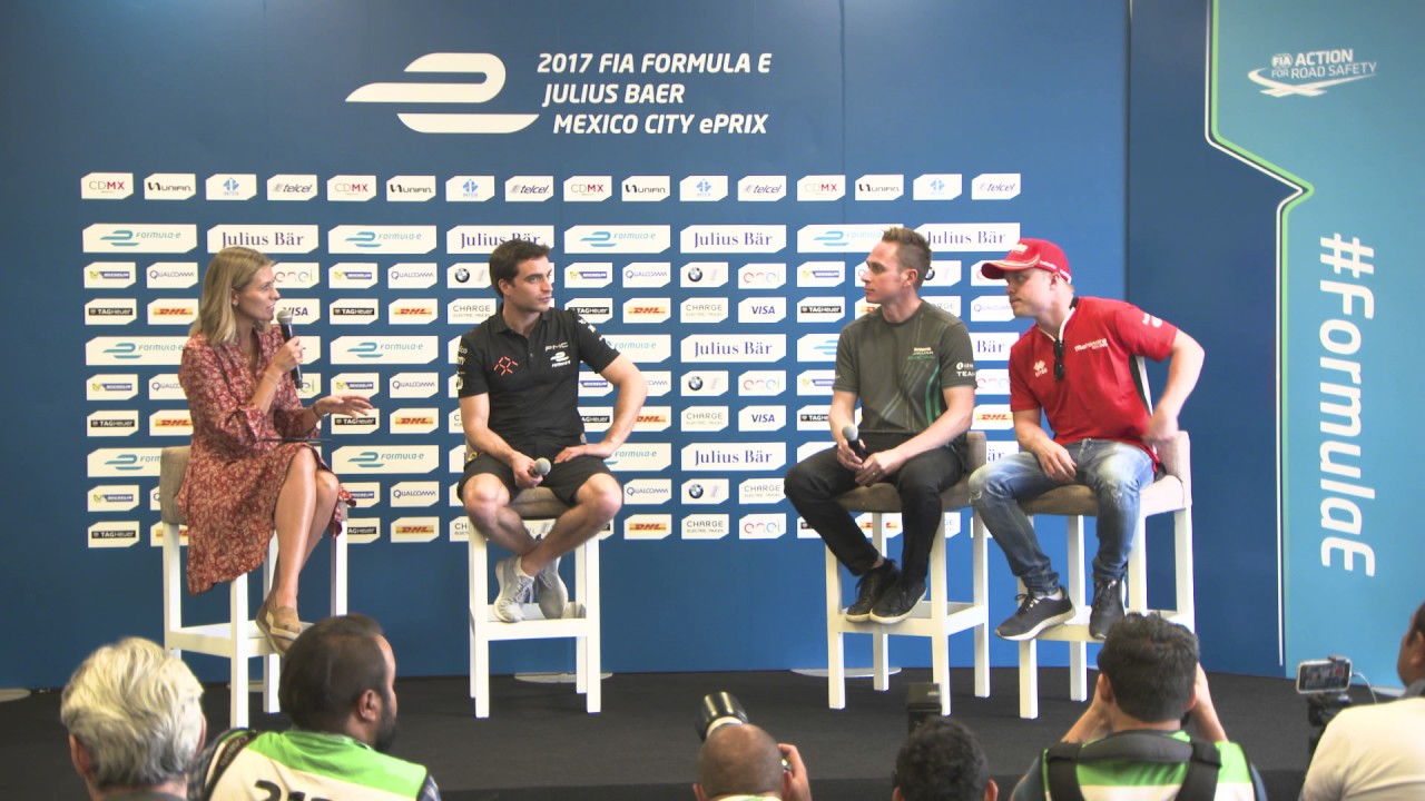Formula E - 2017 Mexico Cxity ePrix Pre event press conference - YouTube