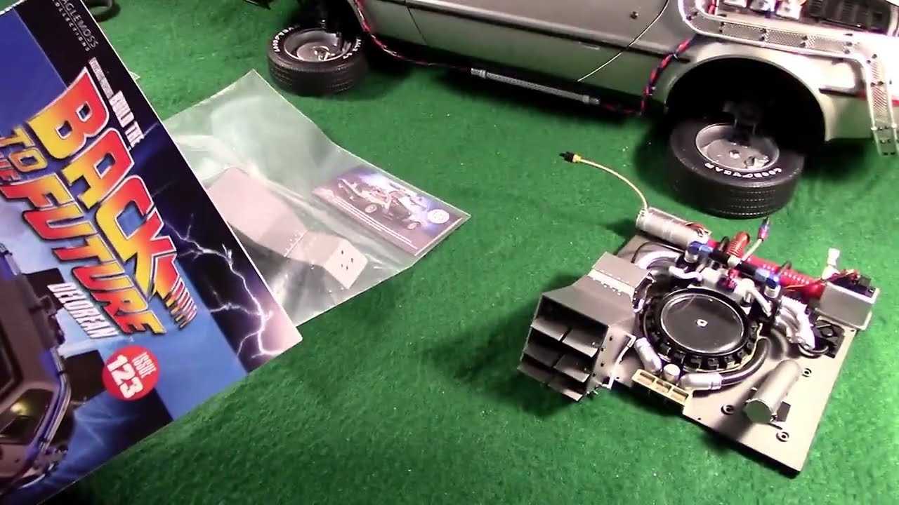 Delorean Build Issue 123 - Reactor Right Exhaust Cowl - Back To the ...