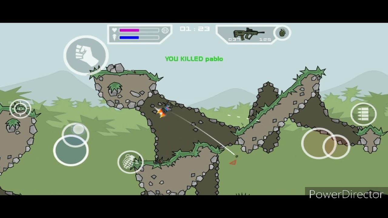 New mini militia map | mini outpost |gaurav gaming - YouTube
