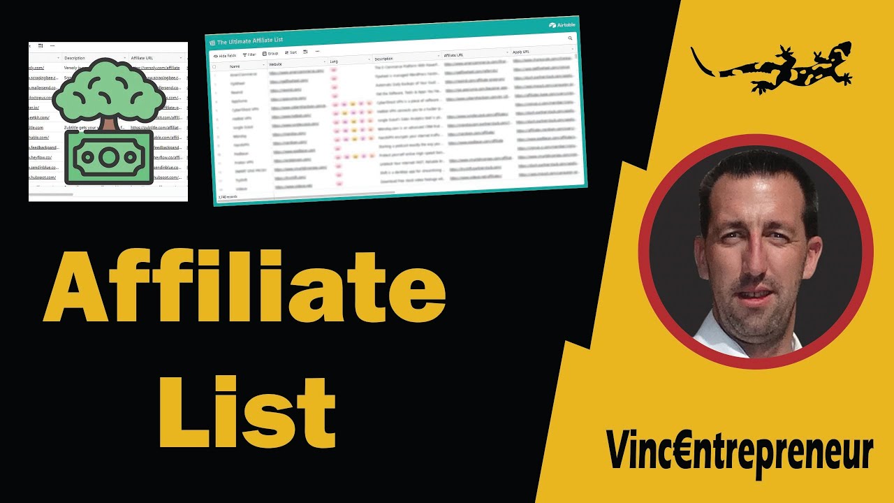 Affiliate list: la liste ultime des meilleurs programmes d'affiliation ...