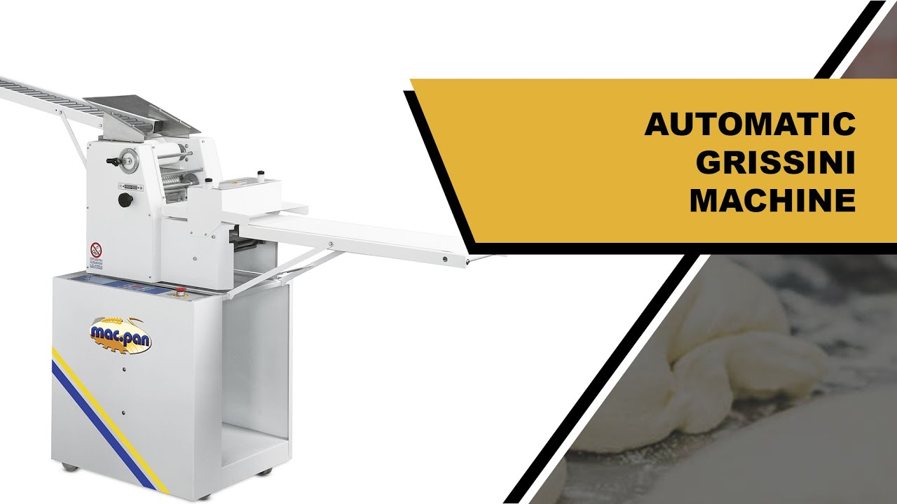 AUTOMATIC GRISSINI MACHINE - YouTube