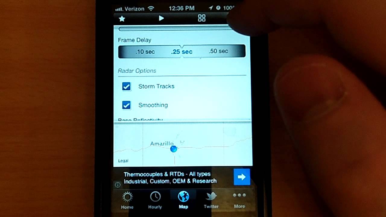 A Basic Guide to Using the Weather Underground App on iPhone - YouTube