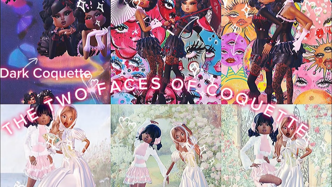 THE TWO FACES OF COQUETTE|DTI STYLING - YouTube