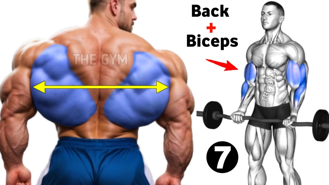 7 Back and Biceps Exercises for Muscle Growth - YouTube