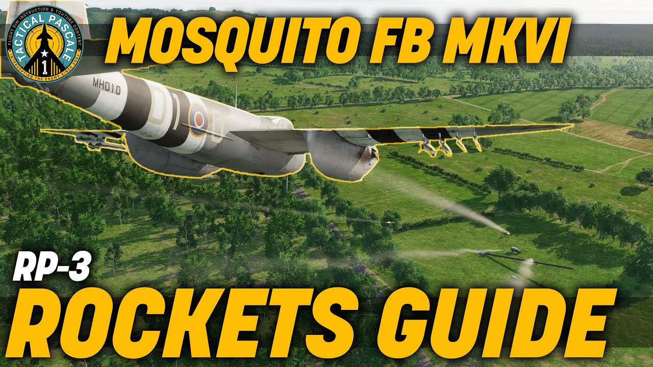 Mosquito RP-3 Rockets tutorial - DCS WORLD - YouTube