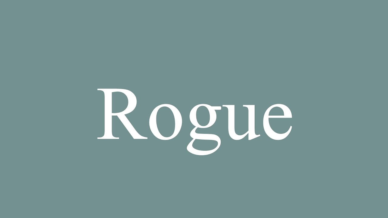 How to Pronounce ''Rogue'' Correctly in French - YouTube