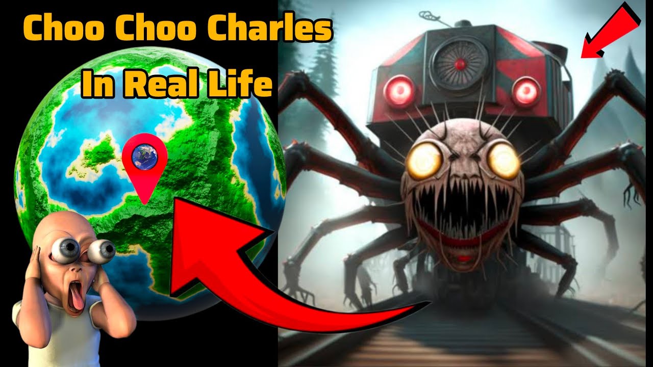 I found Choo Choo Charles In Real Life on Google Earth and Google maps ...