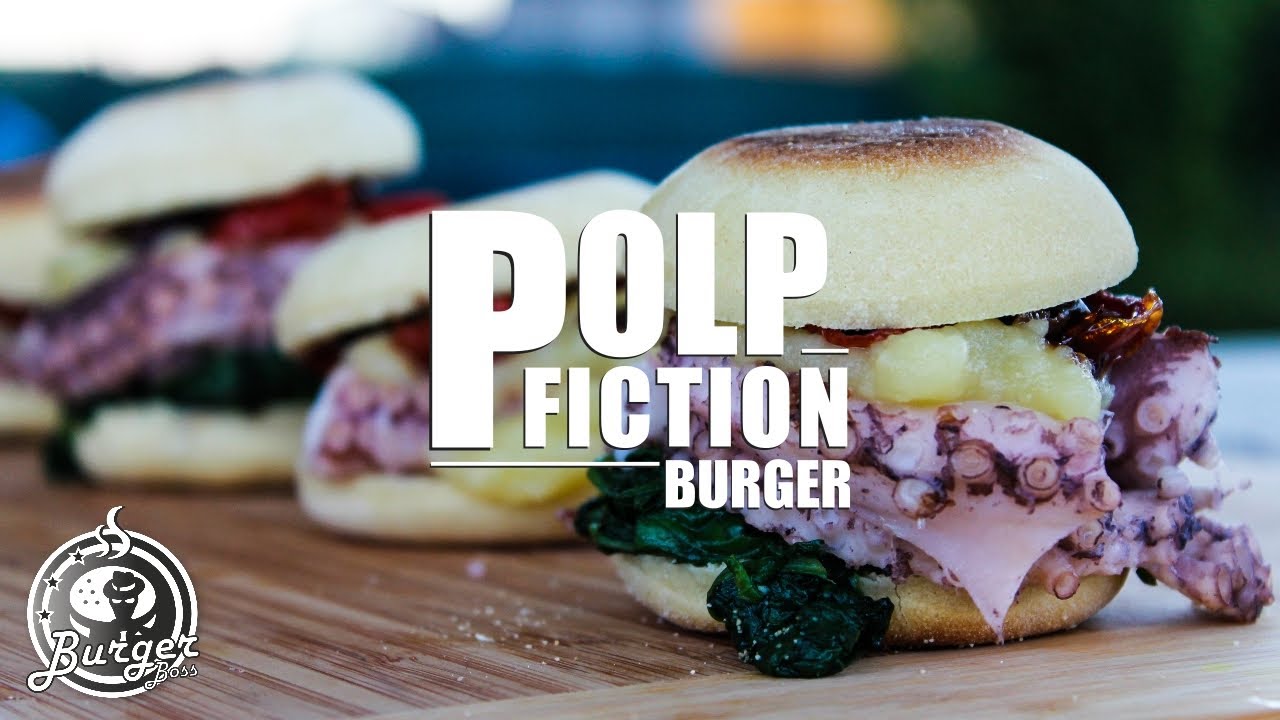 Polp Fiction Burger, mini hamburger di polpo - YouTube