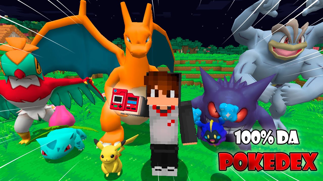 Eu Vou Completar A Pokedex No Minecraft Pixelmon Youtube
