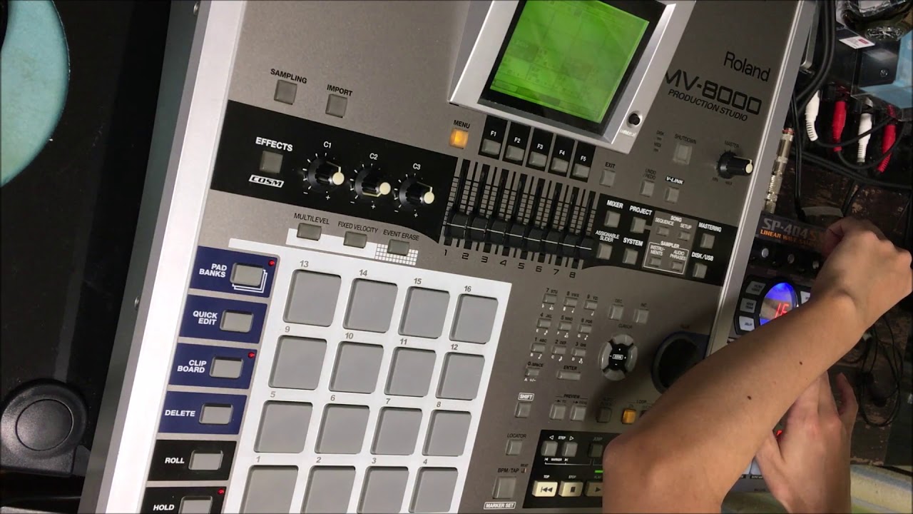 Roland MV-8000 (MV Hip Hop Beats #18) - YouTube
