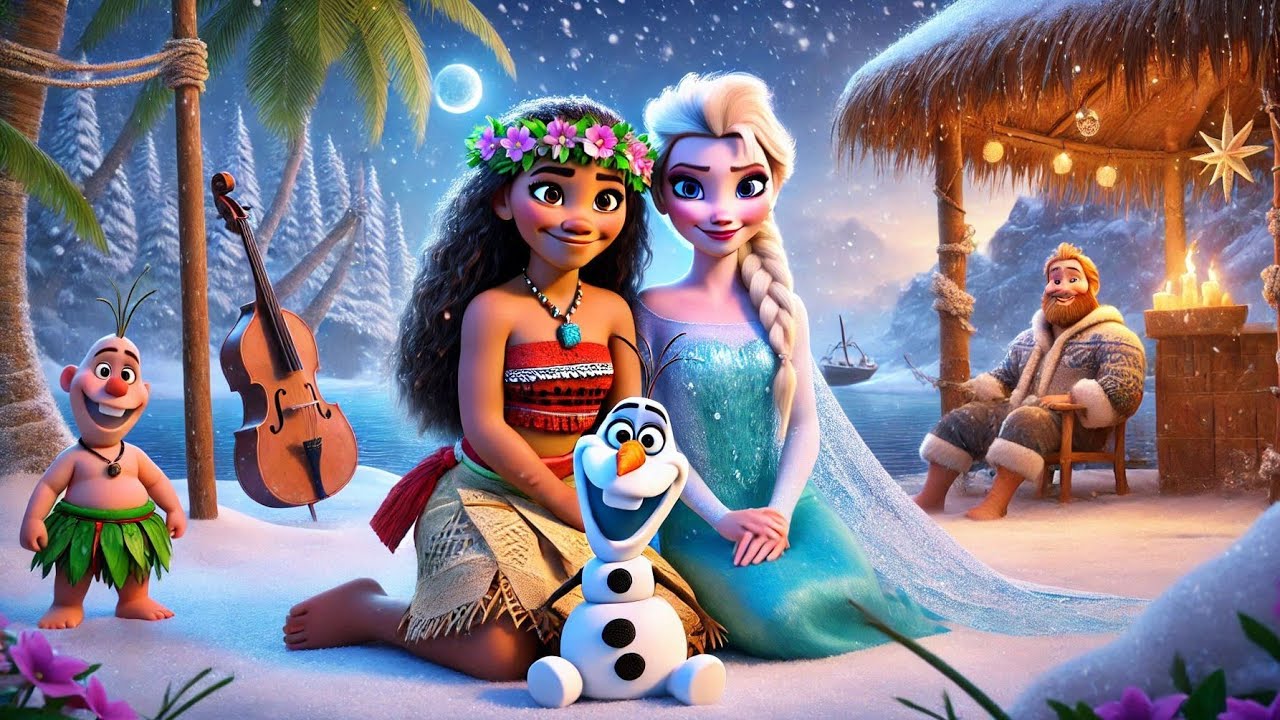 Moana 2 Maui & Elsa’s Frozen 2 Snowy Christmas with Olaf | Fun Kids ...