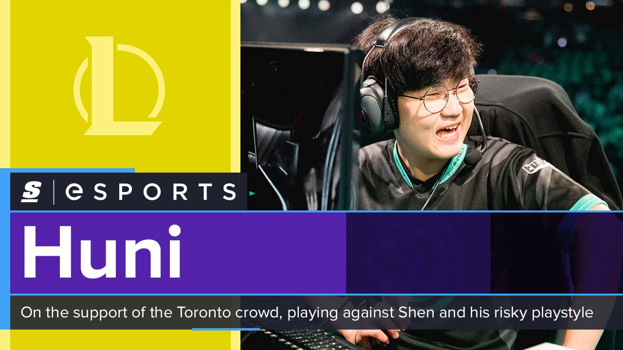 Huni on the support of the Toronto crowd, playing against Shen and his ...