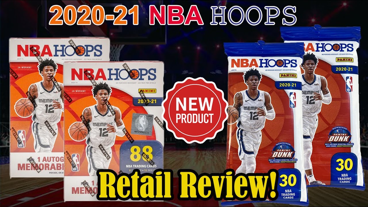 2020 NBA Hoops Retail Review - Blaster Boxes and Fat Packs! - YouTube