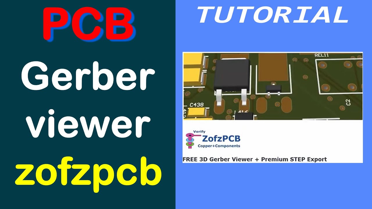 Un potente Gerber Viewer zofzpcb - YouTube