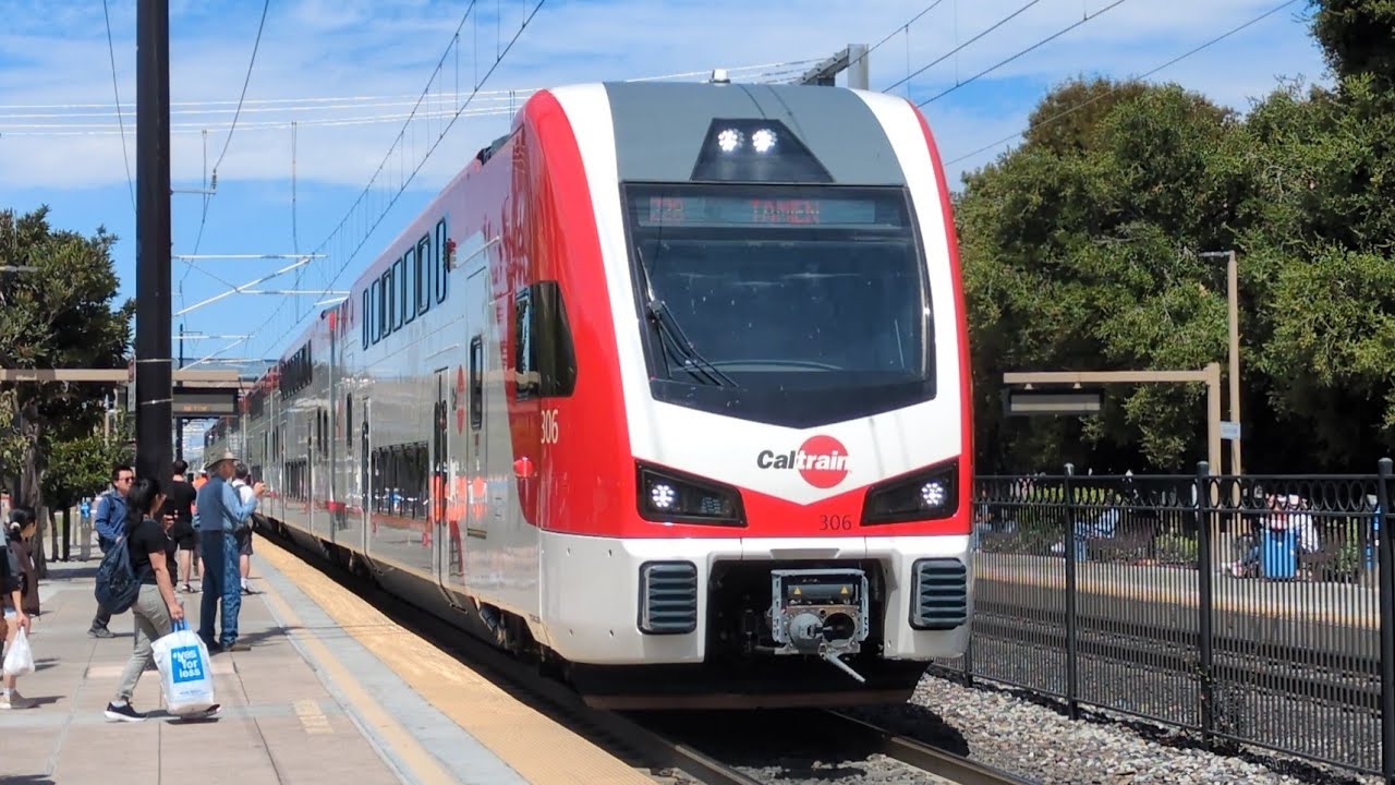 First Day of Caltrain's EMU in Service | 8/11/2024 - YouTube
