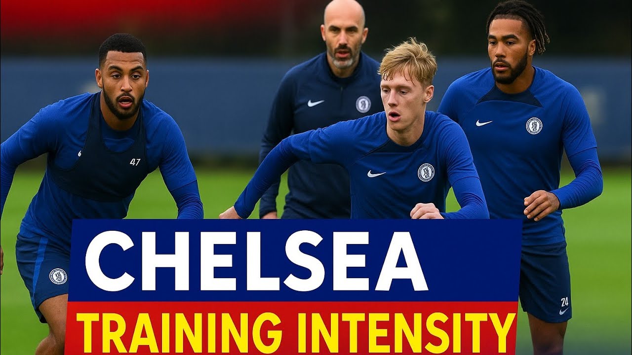 Maresca Turns Up the Heat! Chelsea’s High-Tempo Training Before ...