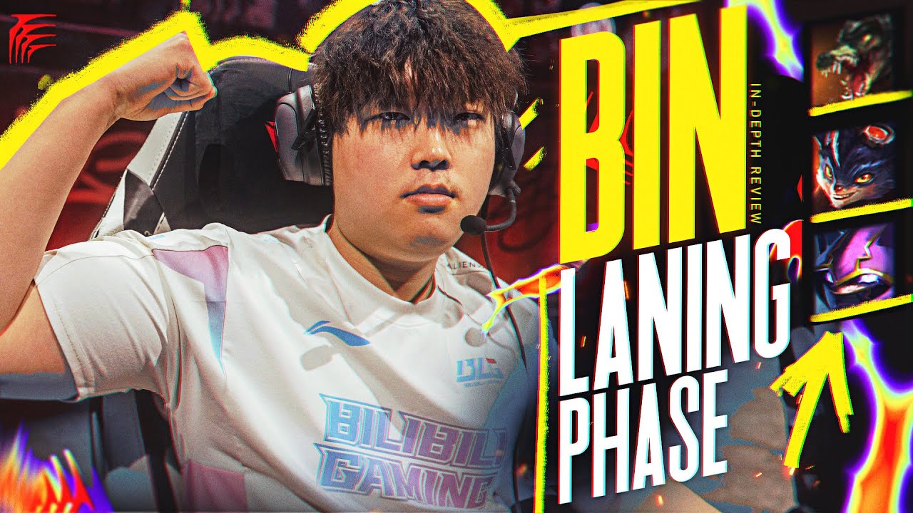 HOW BIN WINS LANE PHASE | Bin Proview Laning Phase Analysis - YouTube