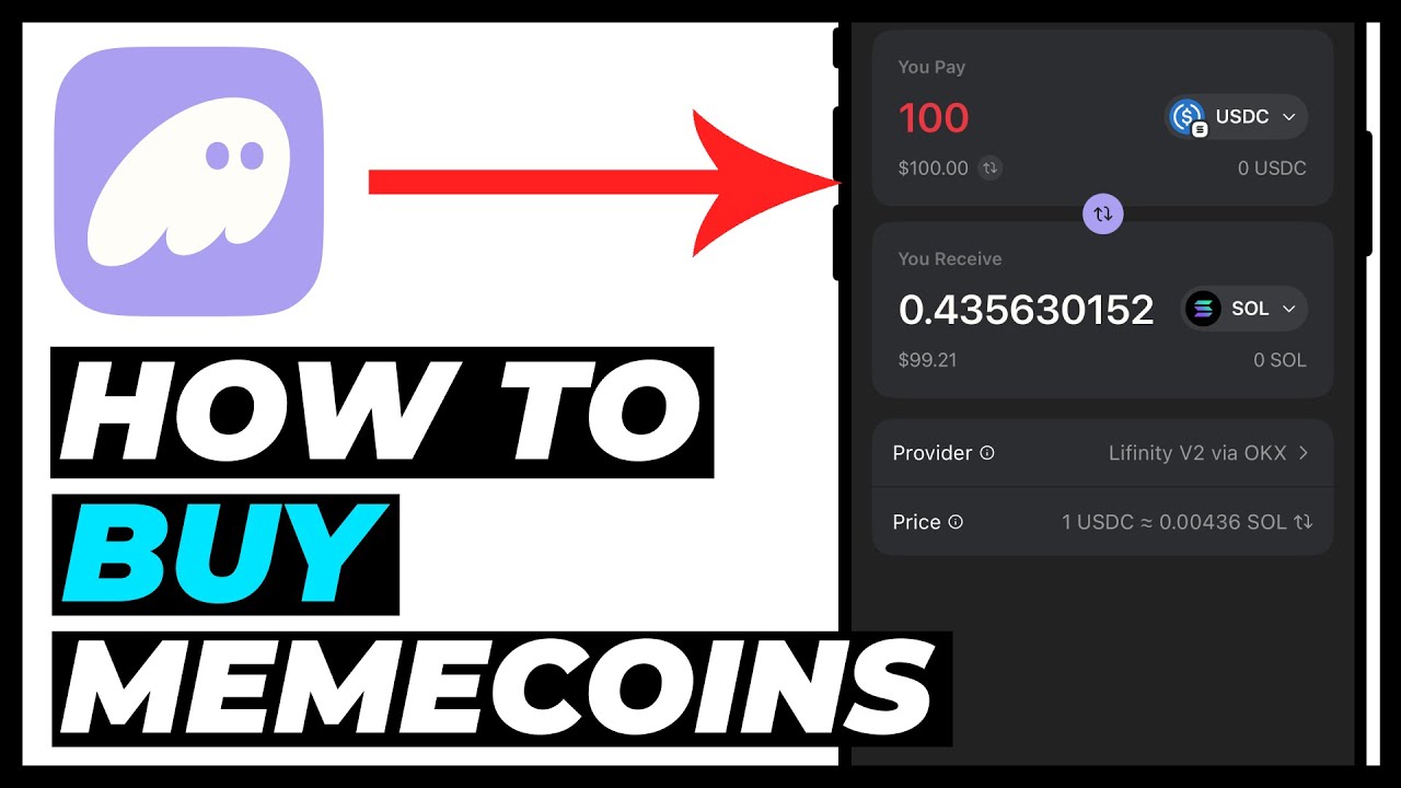 How to Buy Meme Coins on Phantom Wallet - Step by Step - YouTube