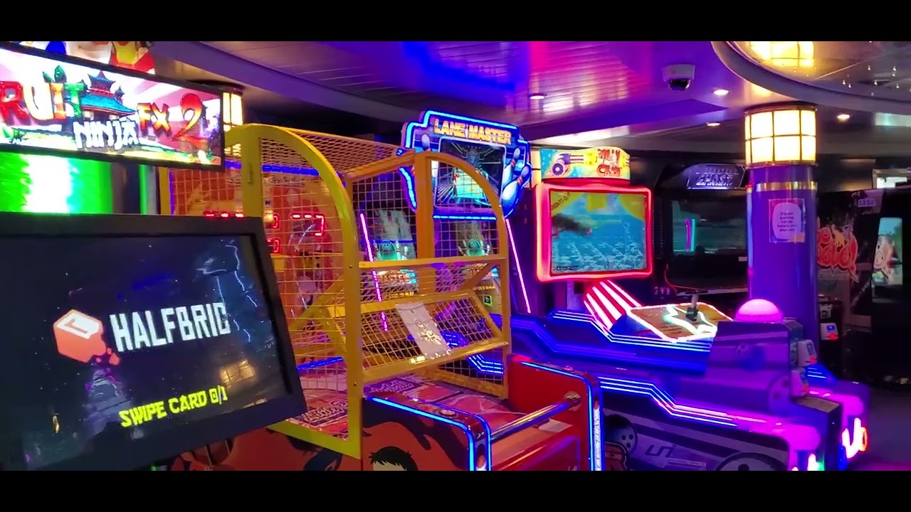 The Arcade on Independence of the Seas - YouTube