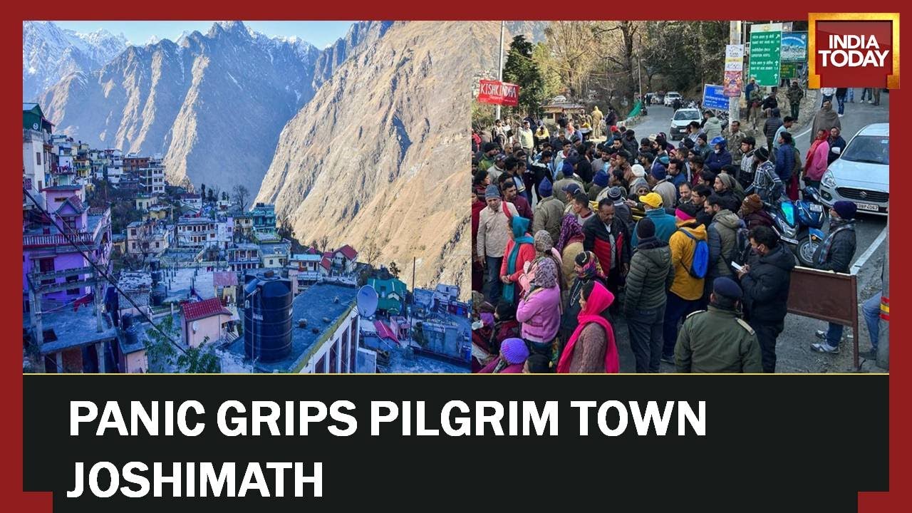 Joshimath Sinking: Cracks Across Holy Town, Panic Among People In ...