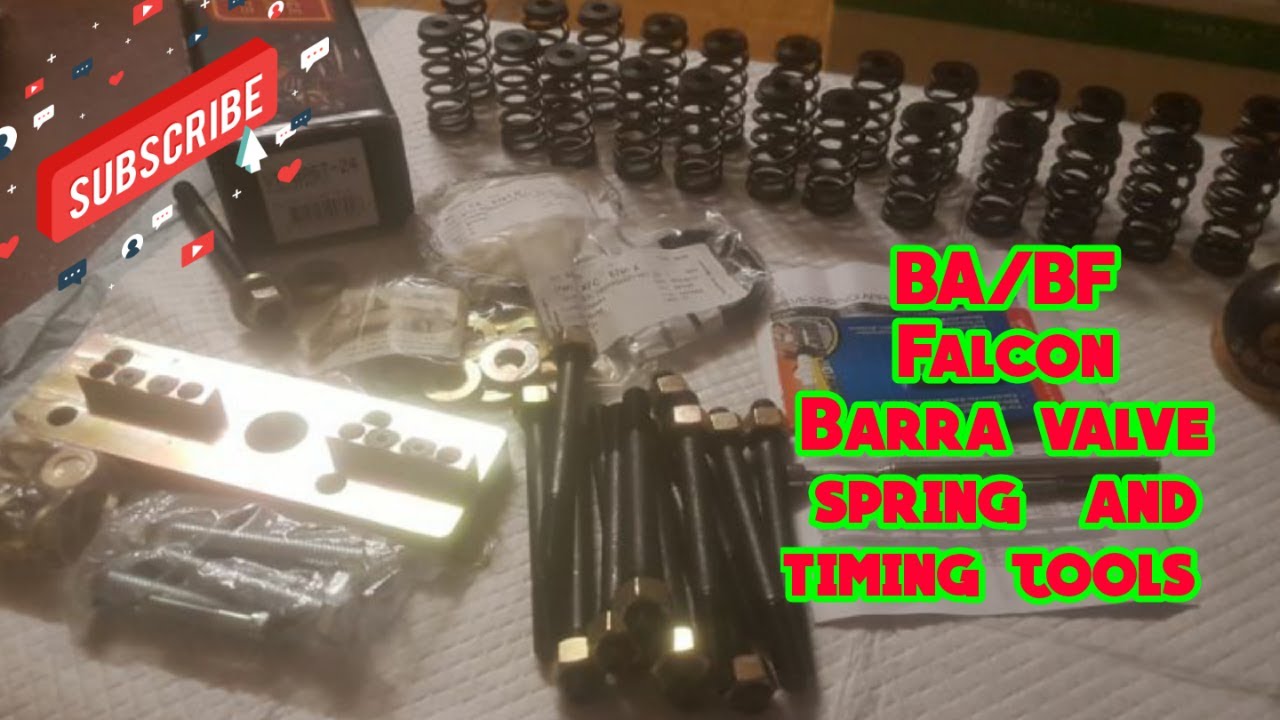 BA/BF Falcon Valve spring and timing tool overview - YouTube
