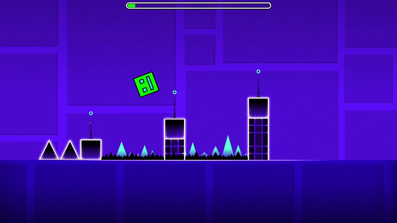 GD (geometry dash)/stereo madness - YouTube