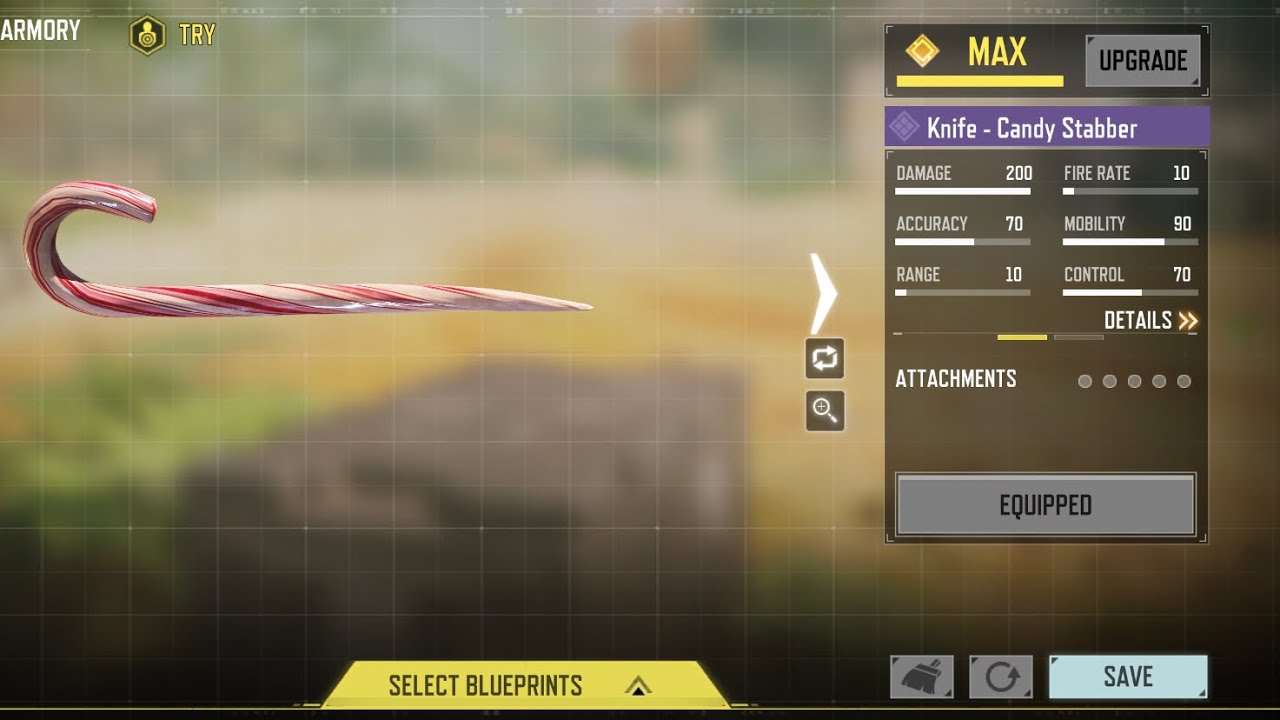 *NEW* Candy Stabber Melee Weapon (CODM) - YouTube