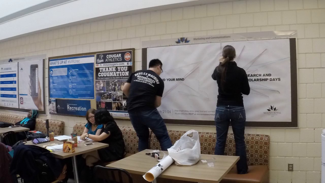 Research Week Poster Time Lapse 1 - YouTube