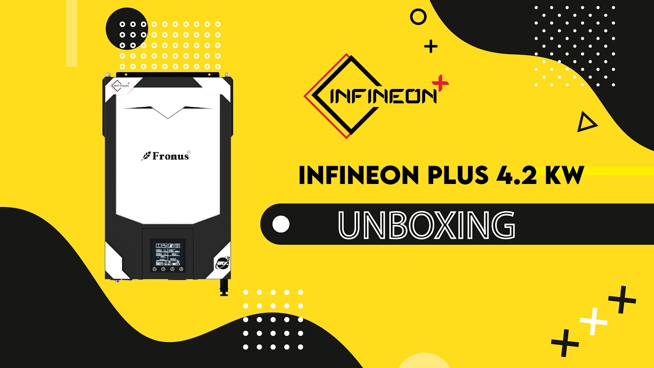 Unboxing of Fronus Infineon Plus 4.2 Kw - YouTube