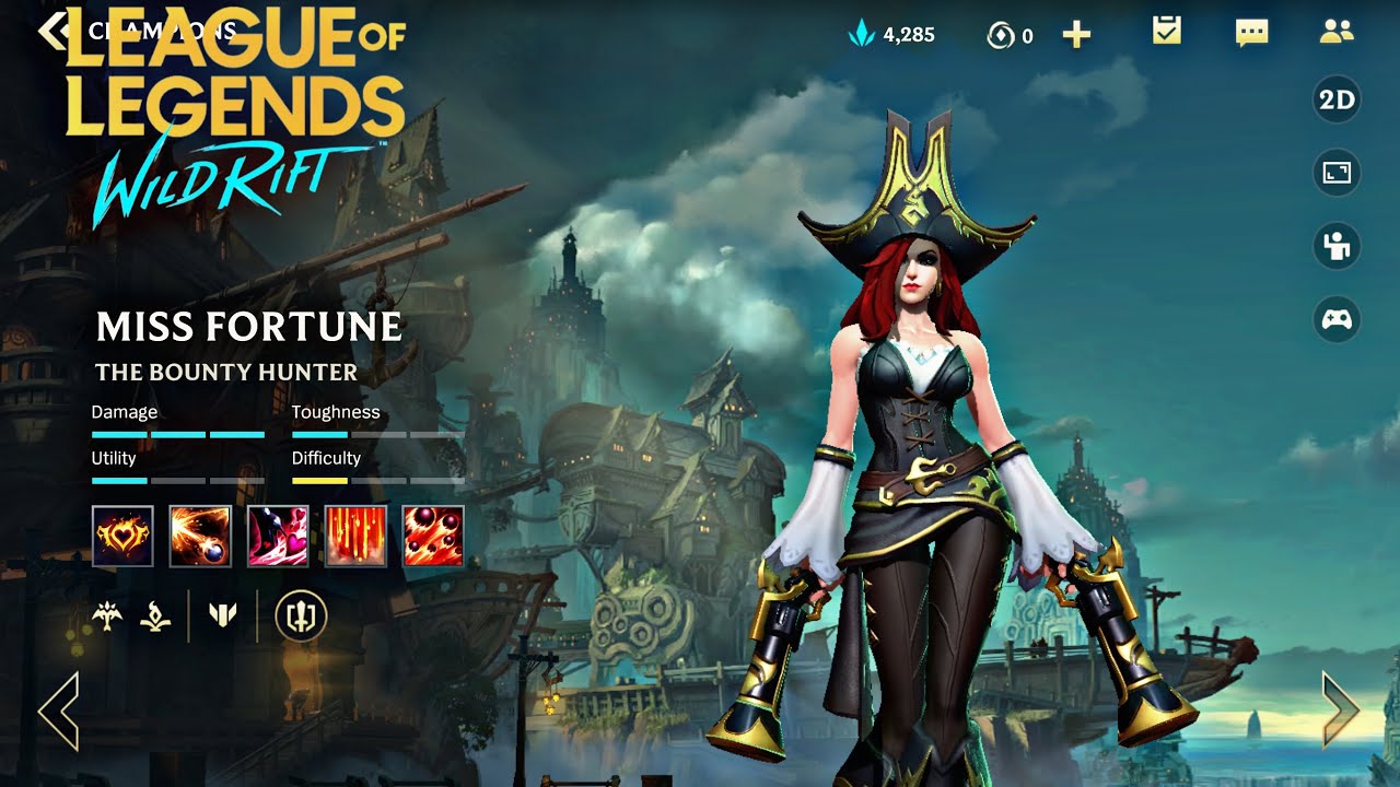 (ARaM) Miss ForTune gameplay ‘Mobile LOL.. - YouTube