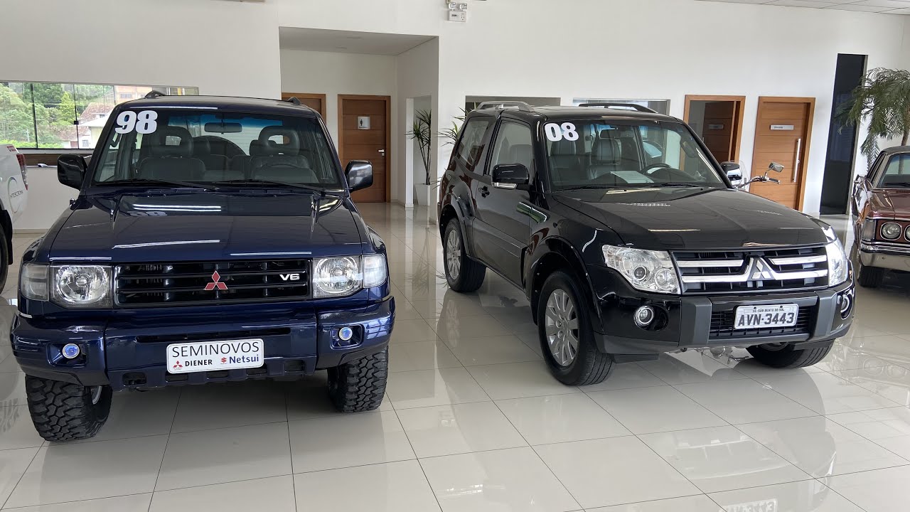 20 ANOS DE HISTÓRIA DA PAJERO FULL 3D !!! 1998-2008-2018🚜💨💨 - YouTube