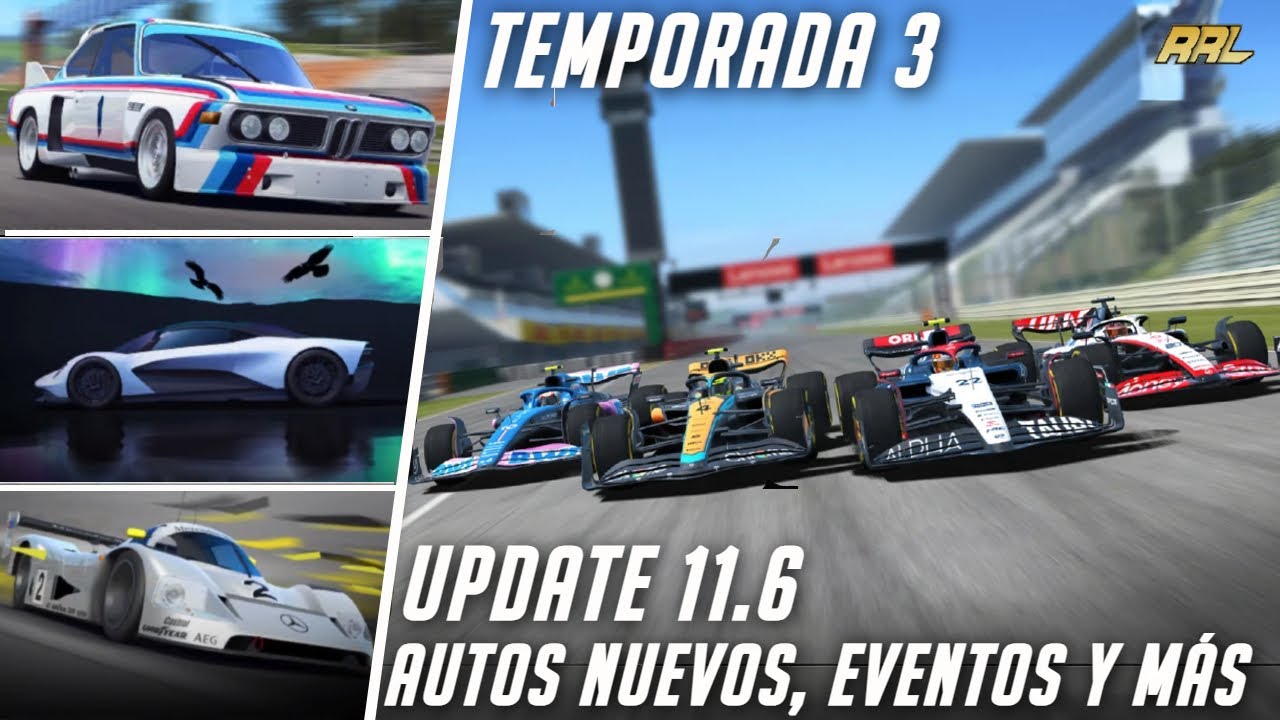 REAL RACING 3 🔴UPDATE 11.6🔴EN ESPAÑOL | AUTOS NUEVOS, EVENTOS ...