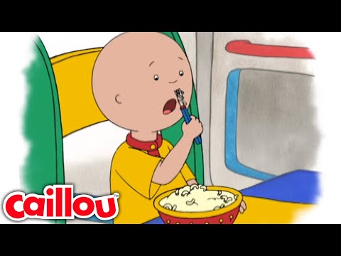 Caillou's favourite plate | Caillou - WildBrain | Learning for Children