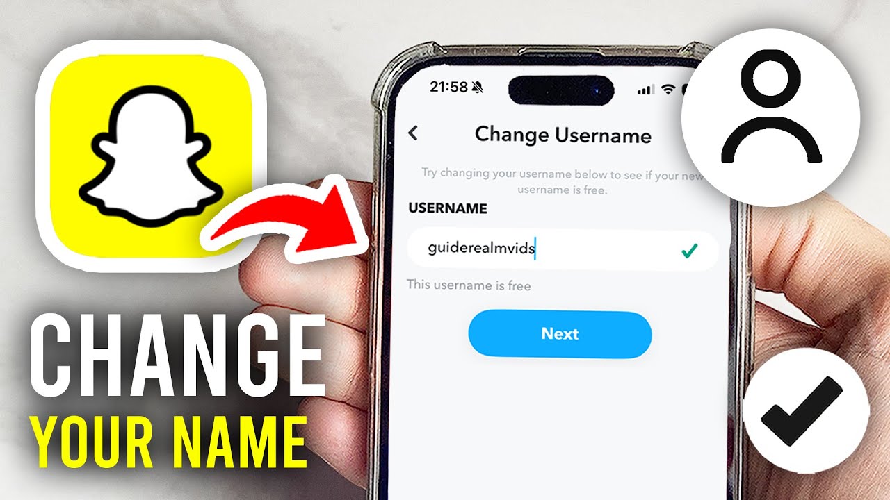 How To Change Your Snapchat Username & Name - Full Guide - YouTube
