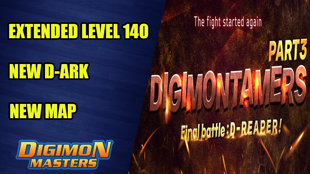 Digimon Masters New Level 140 New Map And Quests Att DMO 13/06/2023 ...