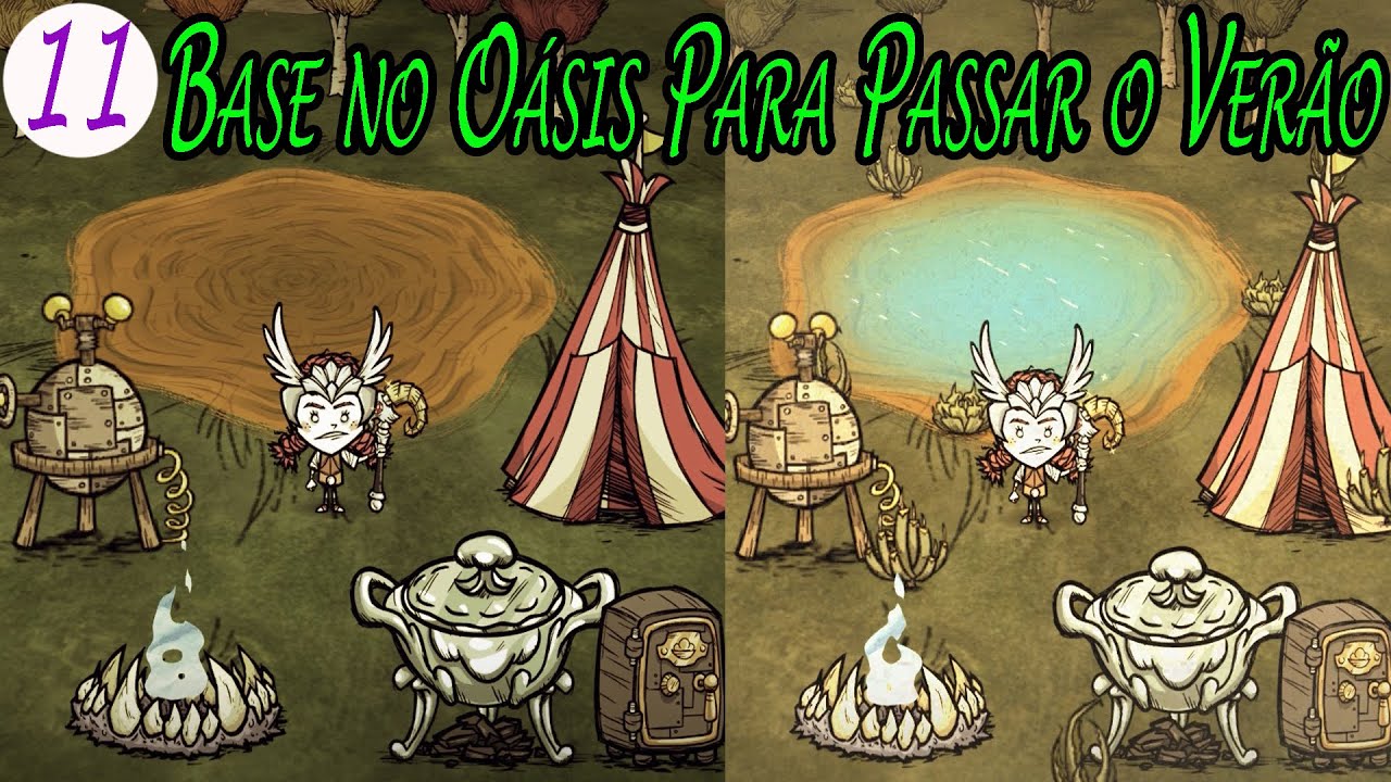 Nova Wigfrid Eps 11 - Base no Oásis Para Passar o Verão / Don't Starve ...