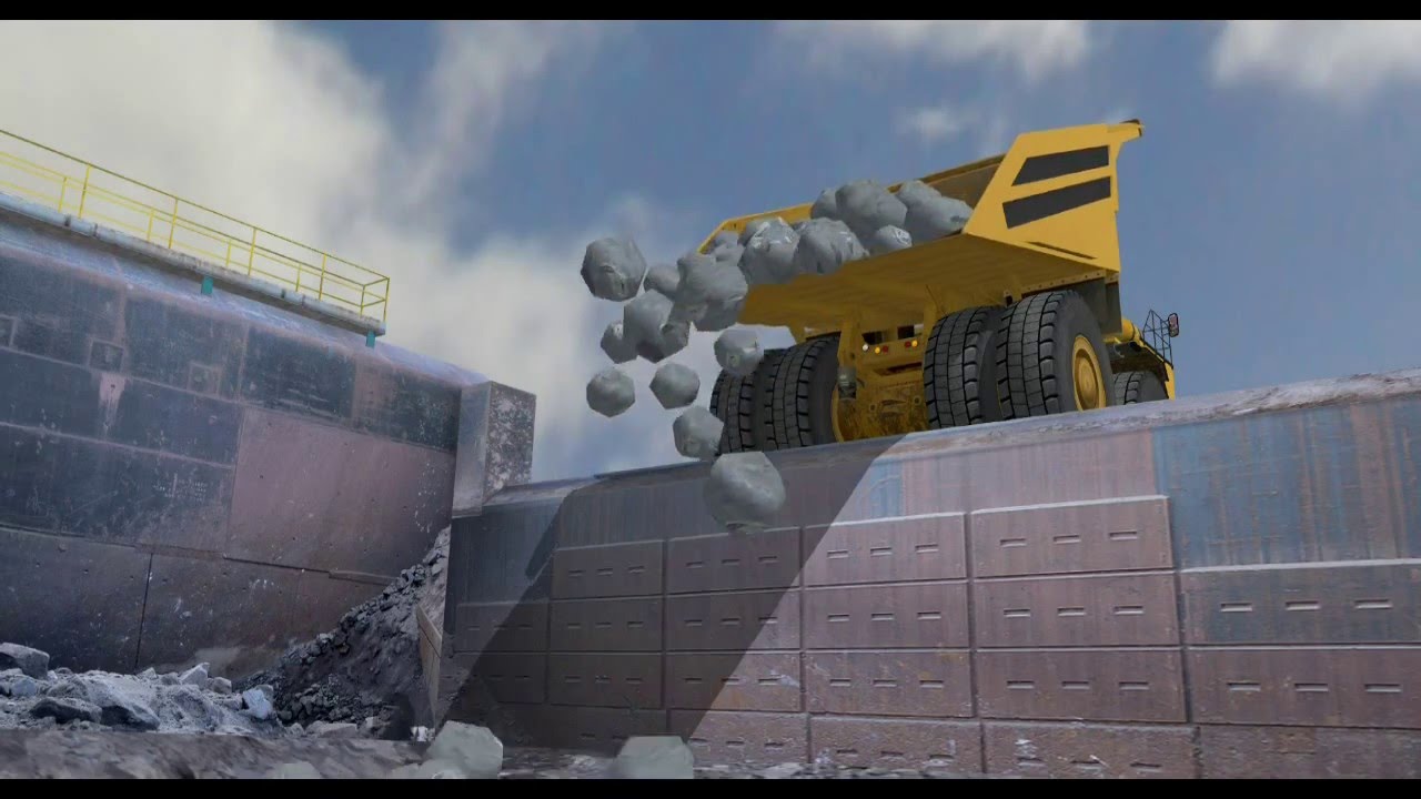 Complete Haul Cycle 1 Module - Mining Truck Simlog - YouTube