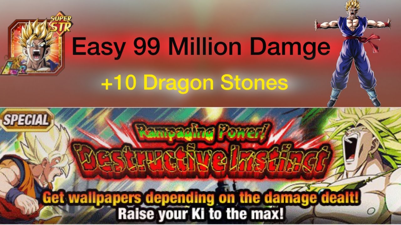 A LITTLE ANNOYING BUT +10 Stones Easy 99,999,999 DAMGE WITH SSJ STR ...